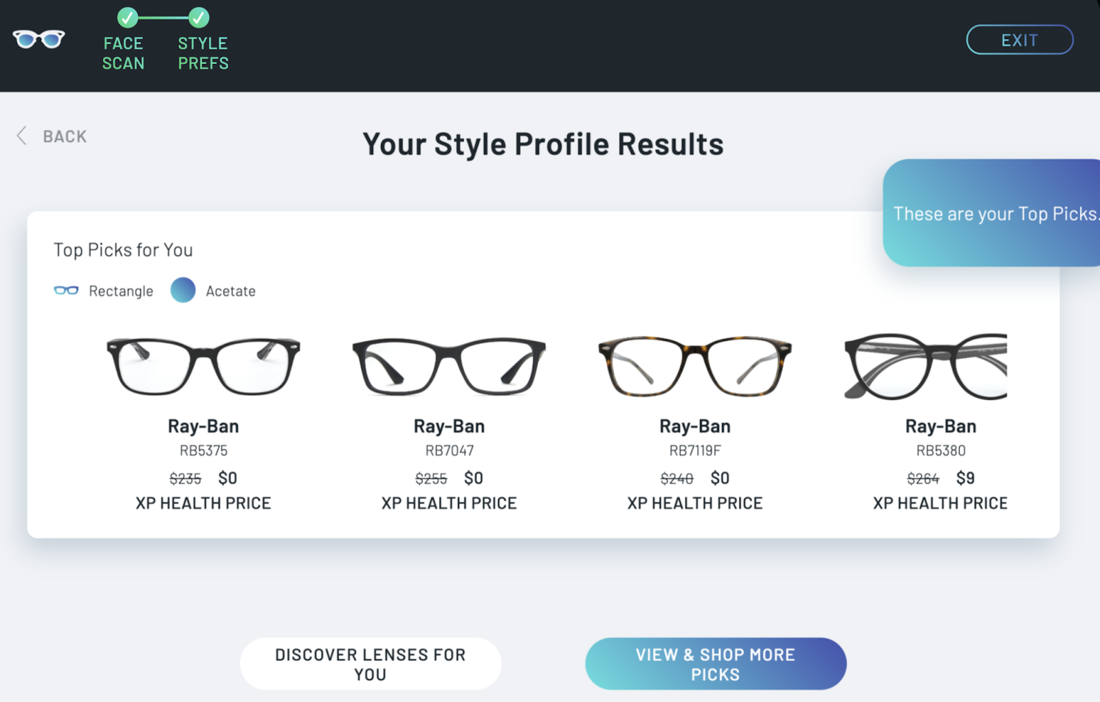 How to Set Up Your Face Scan and Style Profile on XP Health – XP Health