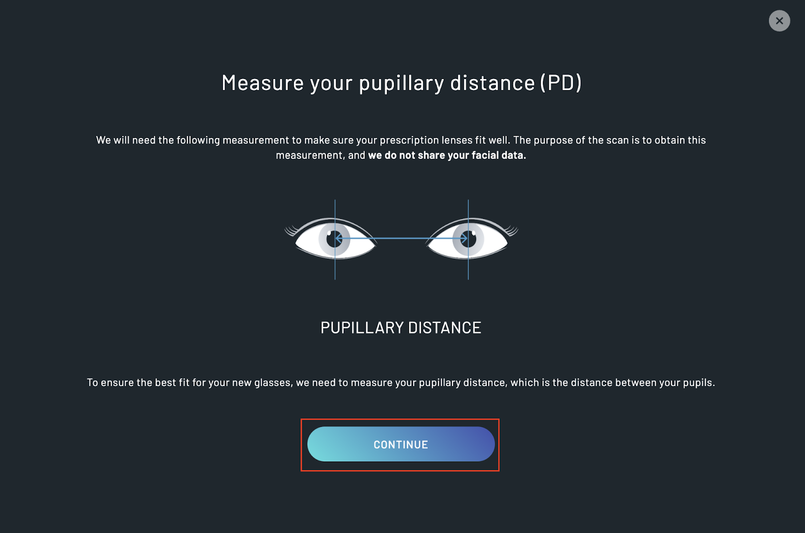 How to Use the Pupillary Distance (PD) Scan Tool – XP Health
