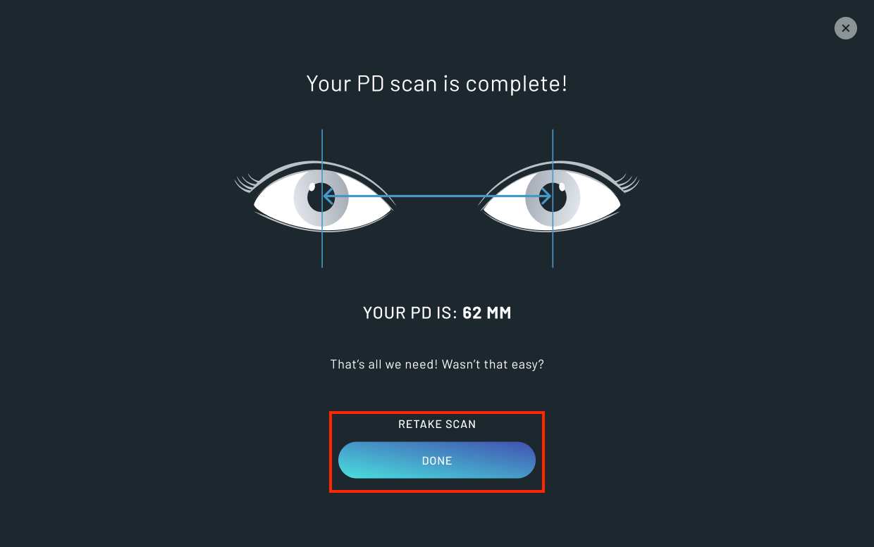 How to Use the Pupillary Distance (PD) Scan Tool – XP Health