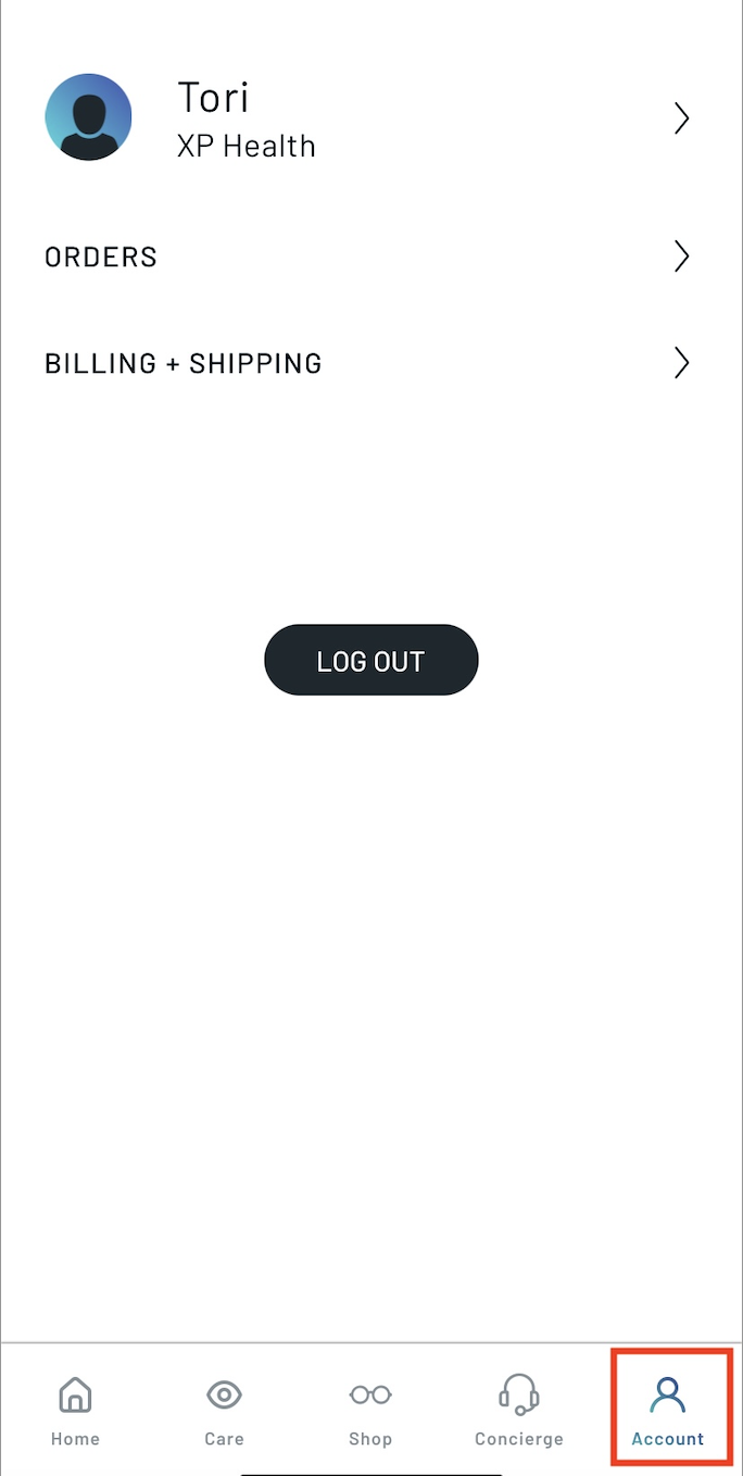 Setting Up Your Account – XP Health